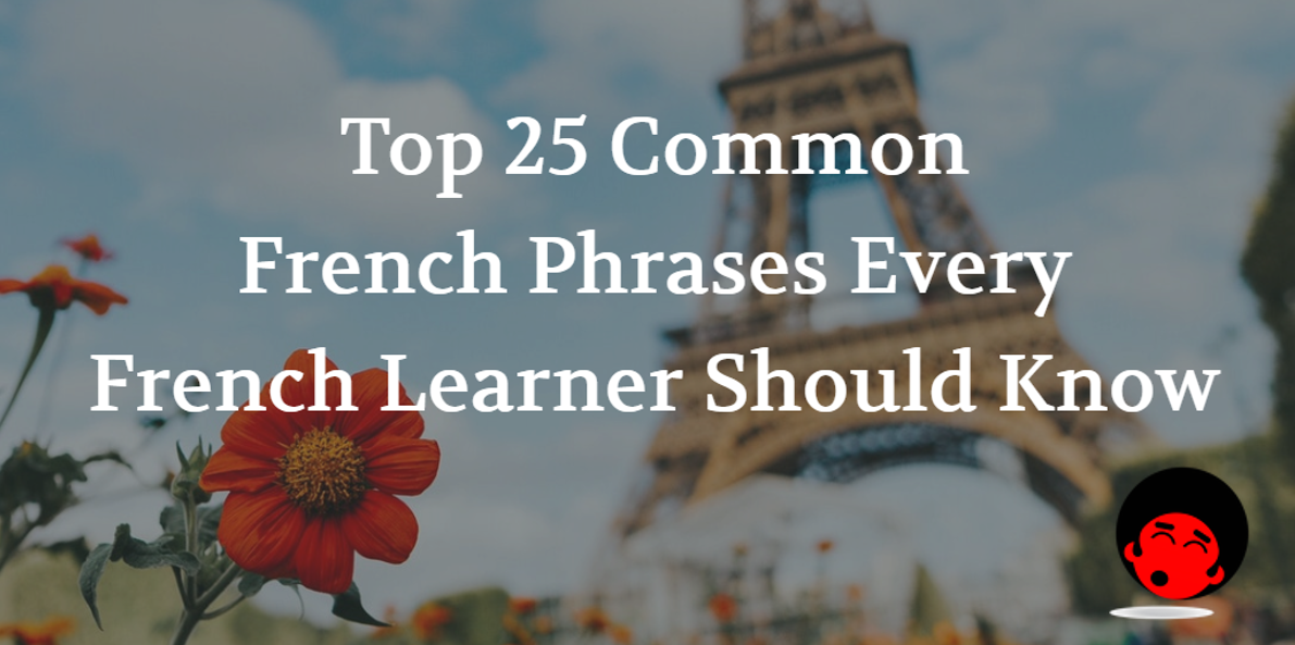 Top 25 Common French Phrases Every French Learner Should Know - The ...